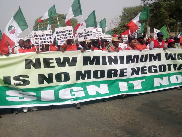 NLC wants new national minimum wage to reflect cost of living - Realtime.ng